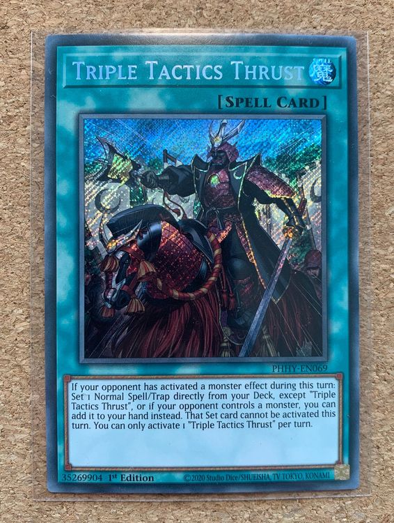 Triple Tactics Thrust HYYP-EN069 (Neu (gemäss Beschreibung)) in Reinach BL für CHF 58 – mit ...