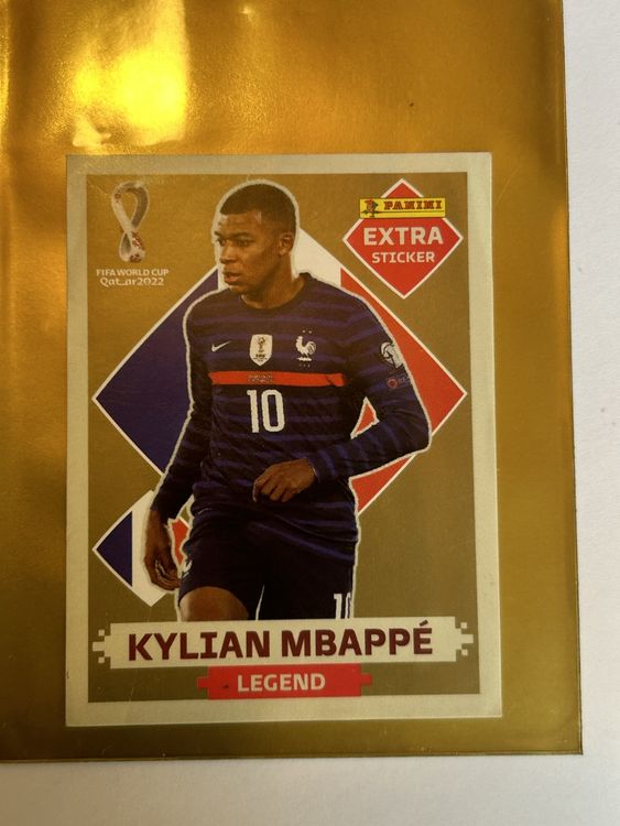 Panini extra sticker Mbappé (Gebraucht) in Ilanz für CHF 27 – mit ...