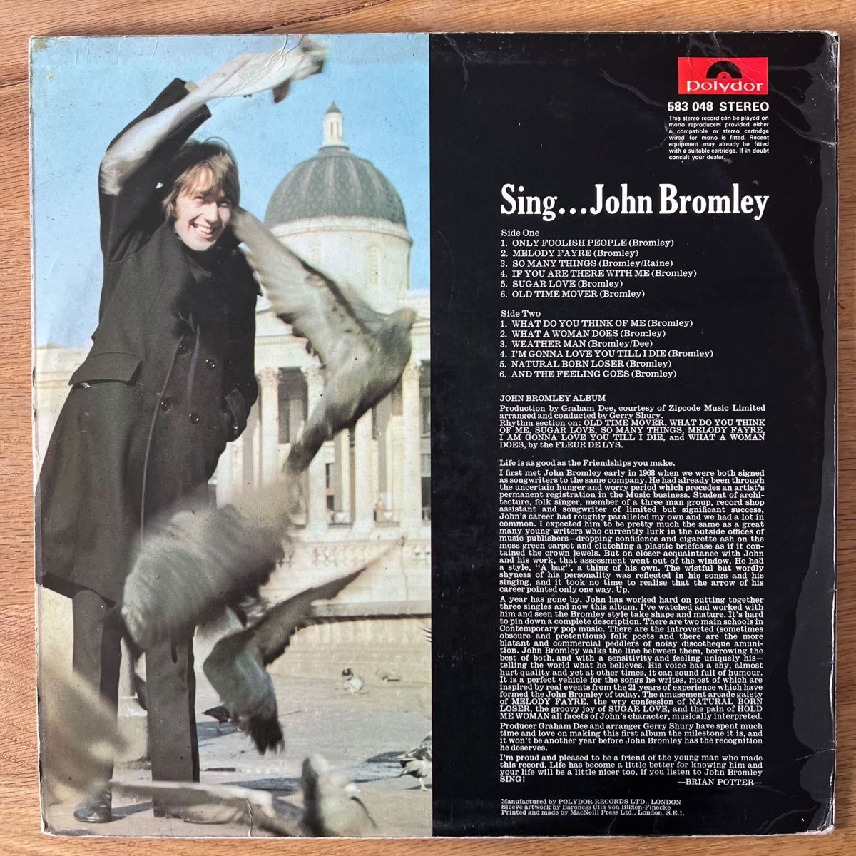 John Bromley - Sing / 1. UK-Press. 1969 (Gebraucht) in Gais für CHF 225 ...