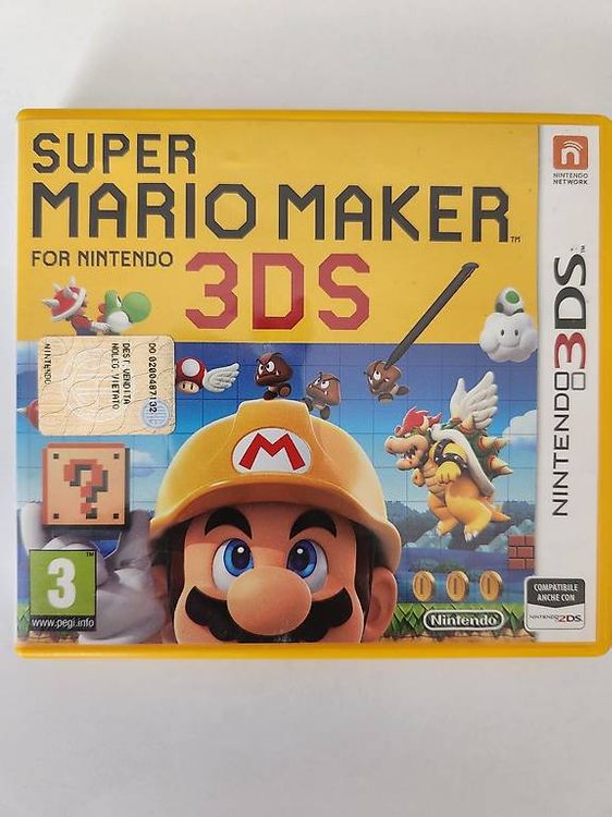 SUPER MARIO MAKER - NINTENDO 3DS (D'occasion) à Bellinzona pour CHF 5 ...