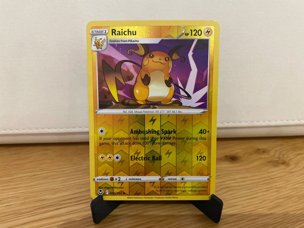 Raichu Reverse Holo Pokemon Englisch 050/195 | Kaufen auf Ricardo