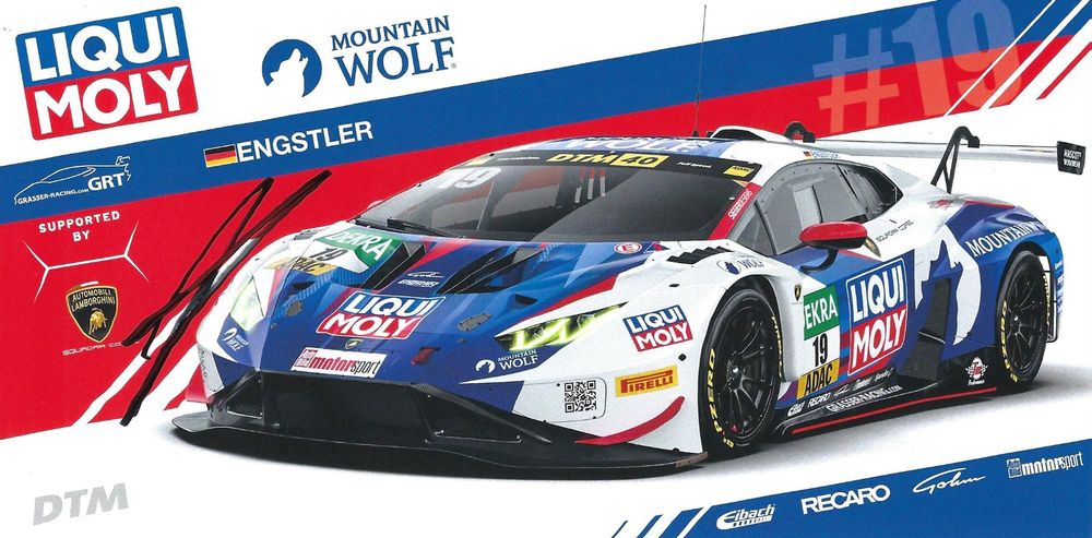 Autogrammkarte Luca Engstler, DTM 2024 (Gebraucht) in Aarburg für CHF 2 – mit Lieferung auf ...