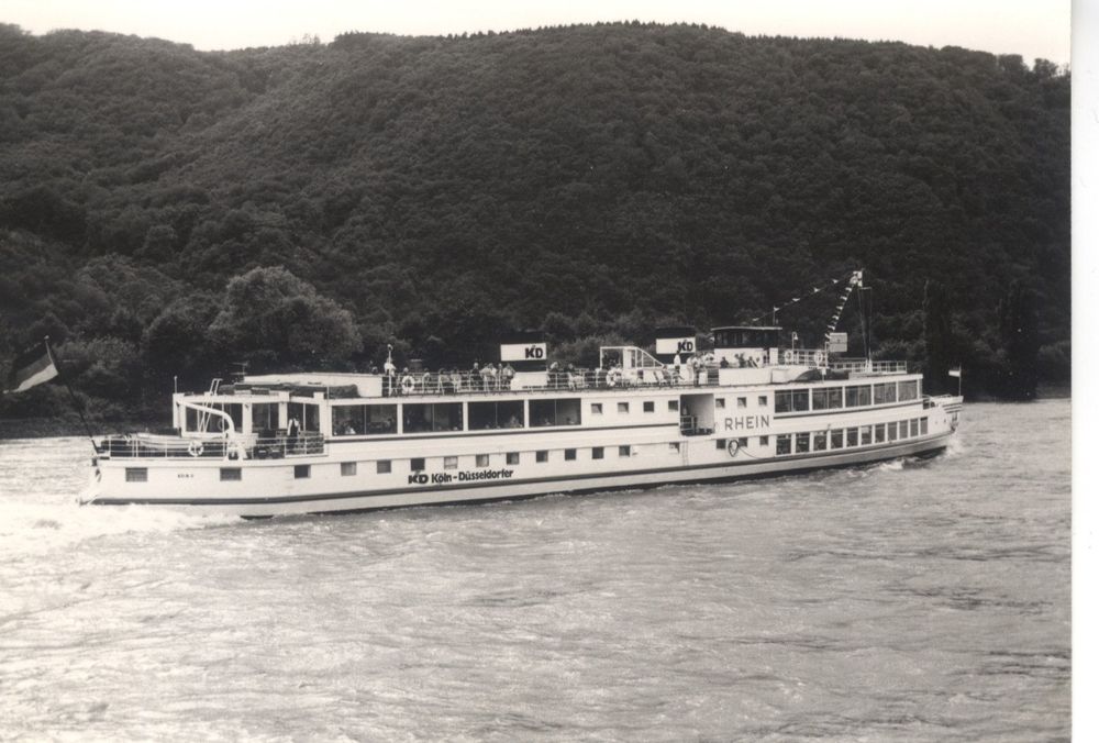 Foto MS Rhein, KD, Fahrgastschiff, Rhein | Kaufen auf Ricardo