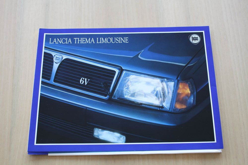 Lancia Thema Prestige Prospekt 11/1987 | Kaufen auf Ricardo