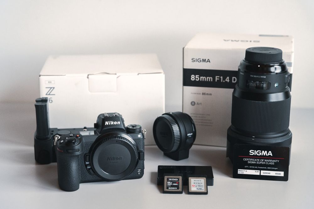 Nikon Z6 + Sigma 85mm f/1.4 Art + accessoires | Kaufen auf Ricardo