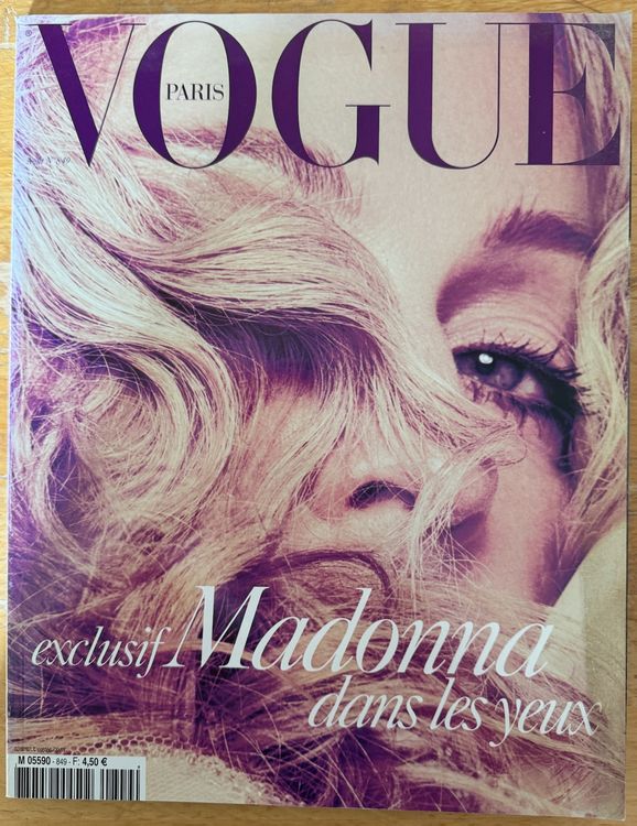 Madonna Magazine Vogue 2004 (Gebraucht) in Lausanne für CHF 10 – mit ...
