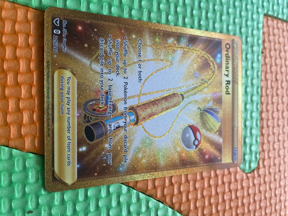 Pokemon Gold Karte Ordinary Rod ab 1 fr (Gebraucht) in Emmenbrücke für ...