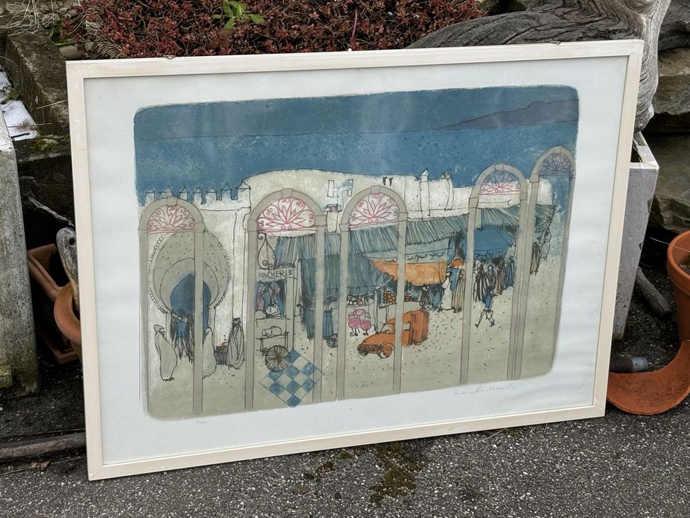 Lithographie MARCO RICHTERICH (Schweiz, 1929-1997) 8/100 (Gebraucht) in Konolfingen für CHF 40 ...