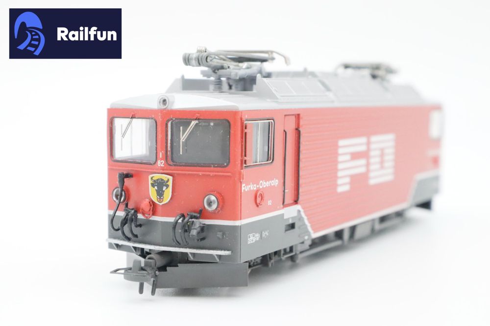 Bemo 1260 202 F0 Ge 4/4 III "Uri" 82 H0m DC Analog | Kaufen auf Ricardo