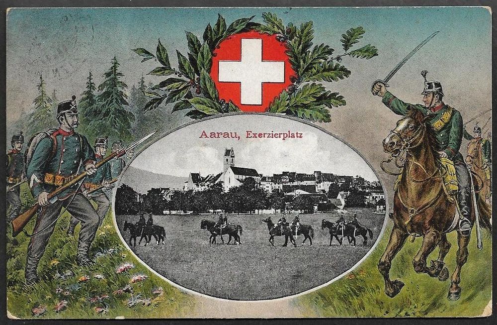 1911 Militär AK Aarau selten ab 1.- | Kaufen auf Ricardo