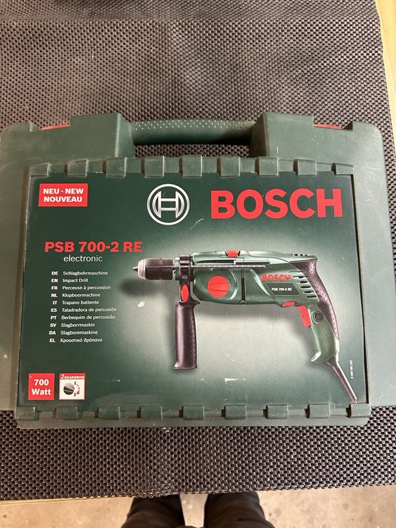 Schlagbohrmaschine Bosch PSB 700-2 RE (Gebraucht) in Kaiseraugst für CHF 52 – mit Lieferung auf ...