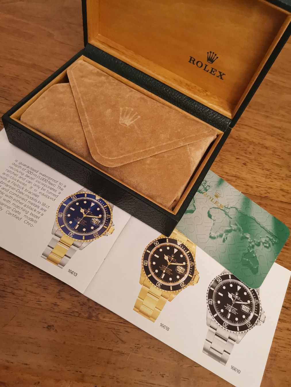 Rolex Submariner Box & Papers - Top Zustand - Selten! (Gebraucht) in ...