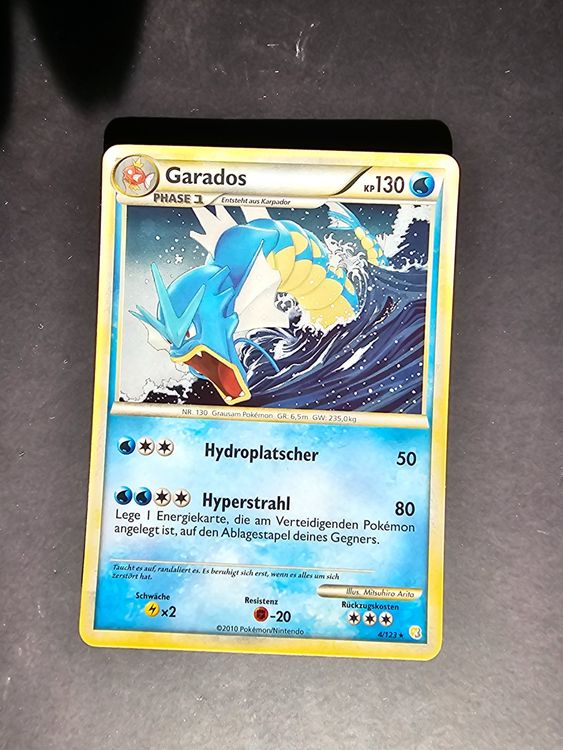 Pokemon Garados HEARTGOLD & SOULSILVER Holo ab 1.- | Kaufen auf Ricardo