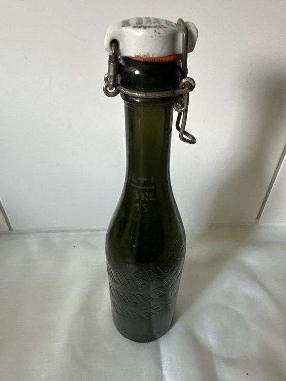 Alte Chabeso Limonaden Flasche Zürich Bügelverschluss 3 dl. | Kaufen ...