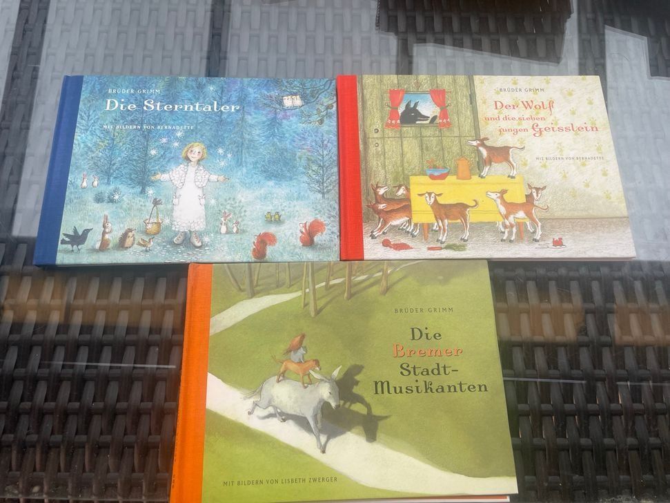 Brüder Grimm Sterntaler, Bremer Stadt-Musikanten, Wolf u Gei (Neu ...