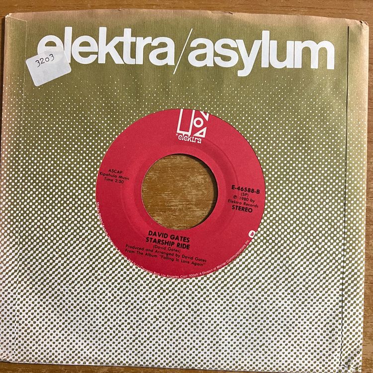 David Gates - Where Does The Lovin' Go / 1. US-Press. 1980 (Gebraucht ...