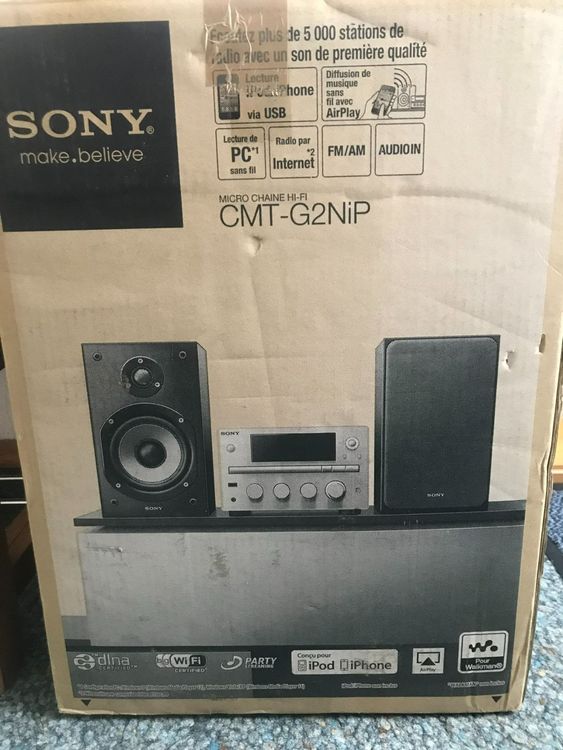 Hi-Fi Stereoanlage Sony CMT-G2NiP (Neu und originalverpackt) in ...