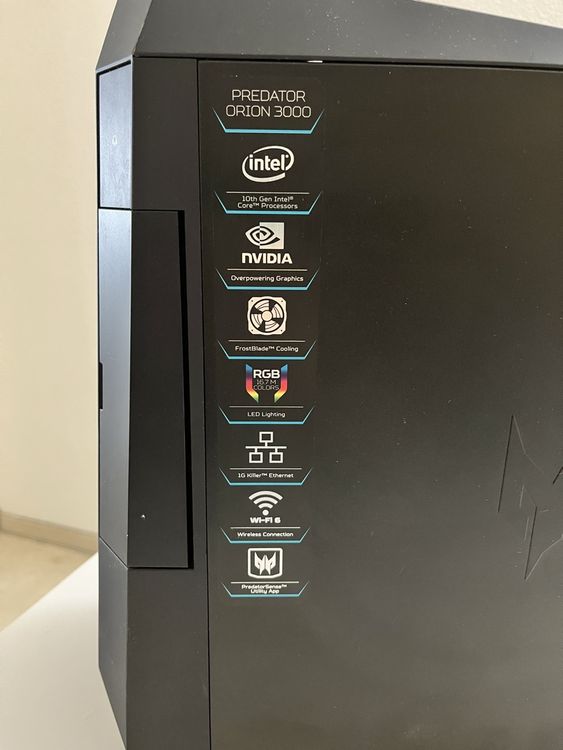 Acer Predator Orion 3000 i7 10th Gen. RTX 2060 (Gebraucht) in Thun für ...