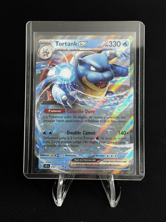 POKÉMON TORTANK EX 030/142 ET FLORIZARRE EX 001/142 FRANÇAIS (Neu ...