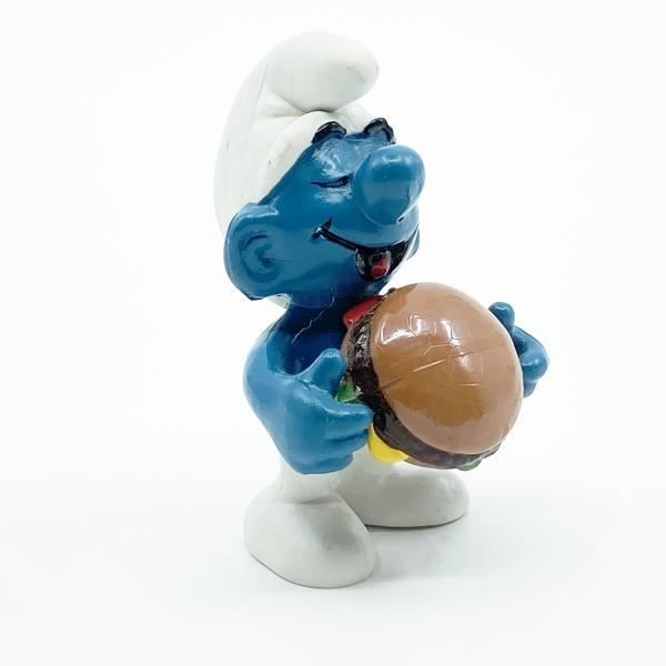 Hamburger Schlumpf PVC Figur (Gebraucht) in Zürich für CHF 19.65 – mit ...