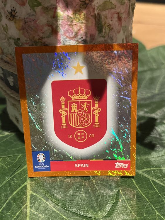 UEFA Euro 2024 Topps Sticker ESP 1 ORANGE | Kaufen auf Ricardo