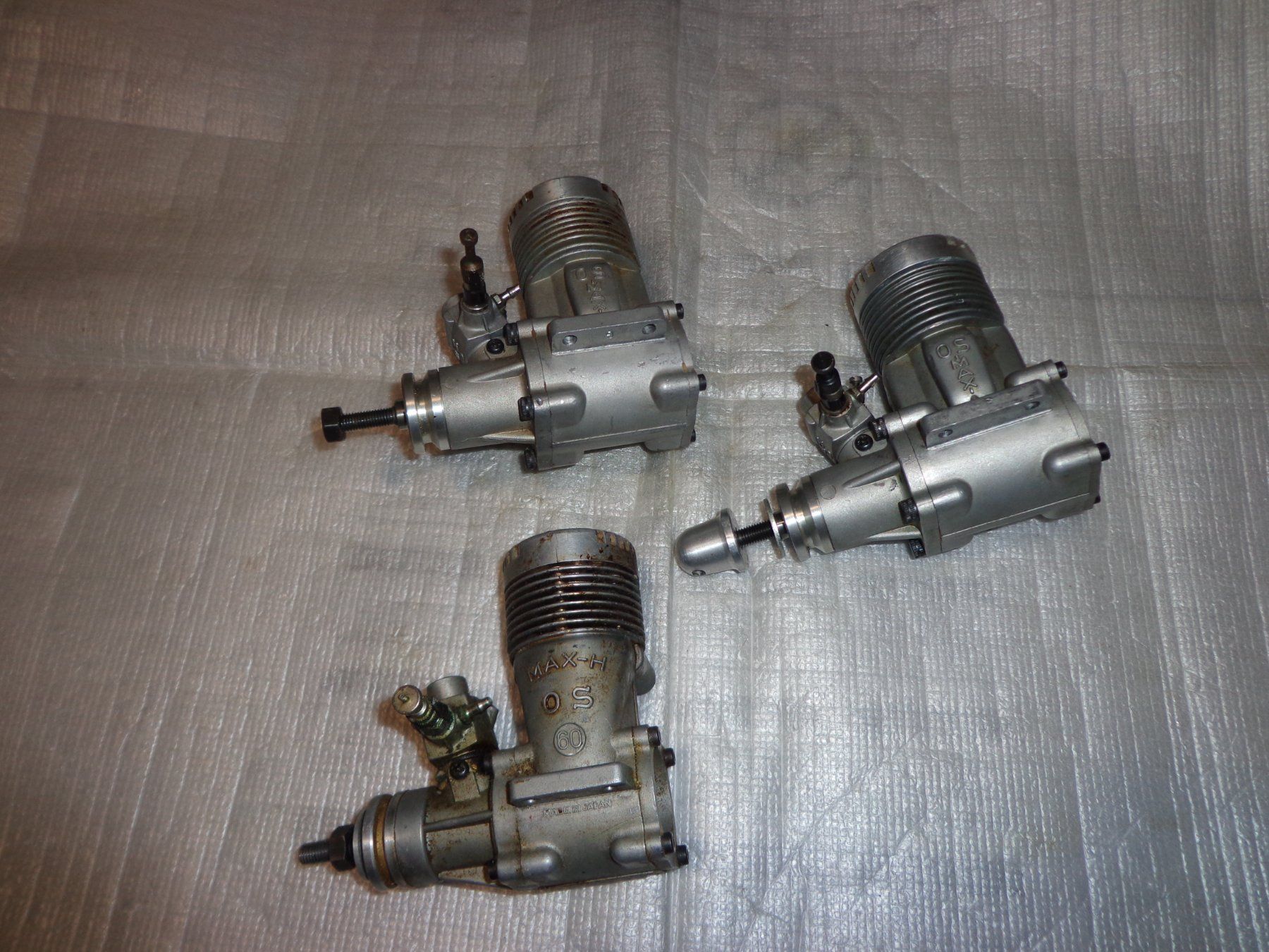 Modellmotoren 3x OS 60 (9.97 ccm) (60) (Defekt) in Camorino für CHF 39 ...