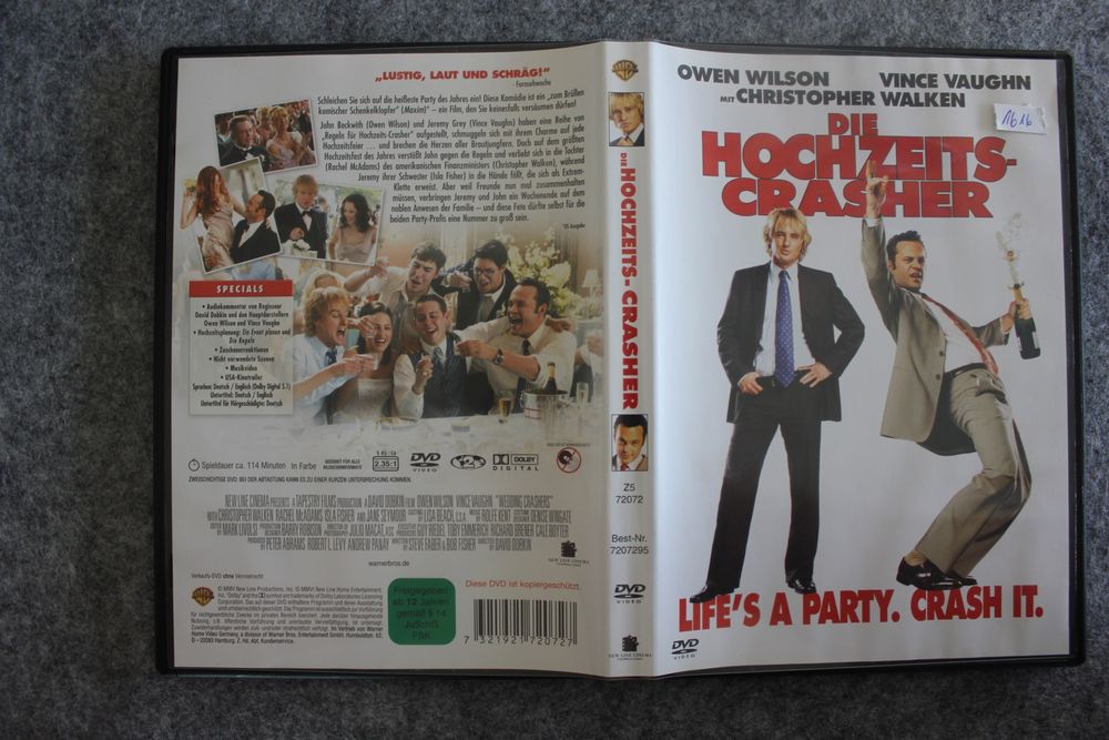 Die Hochzeits-Crasher von David Dobkin DVD (1616) | Kaufen auf Ricardo