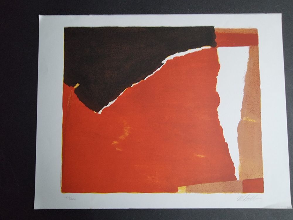 MODERNE LITHOGRAPHIE SIGNIERT UNLESERLICH (Gebraucht) in Gersau für CHF 29 – mit Lieferung auf ...