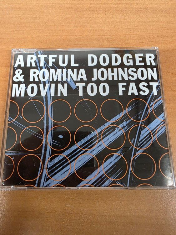 CD Single - Artful Dodger & Romina Johnson – Movin Too Fast (Gebraucht ...