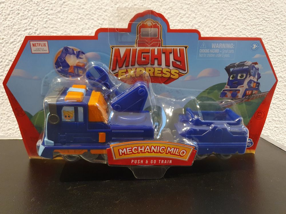 Mighty Express - Push & Go Zug - Mechanic Milo (Neu und ...