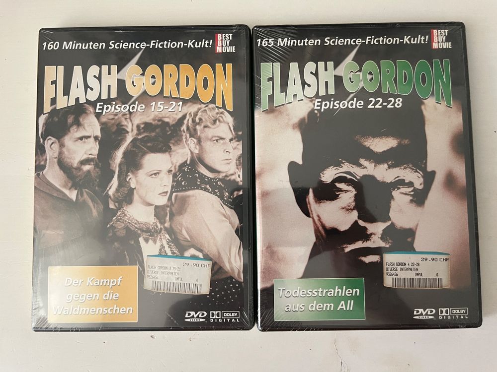 Serie Flash Gordon DVD-Box, Kult-Sci-Fi (Neu (gemäss Beschreibung)) in Sierre für CHF 75 – mit ...