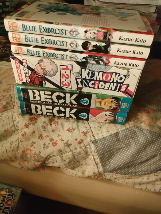 Lot de manga. Beck, Kemono incident, blue exorcist | Kaufen auf Ricardo