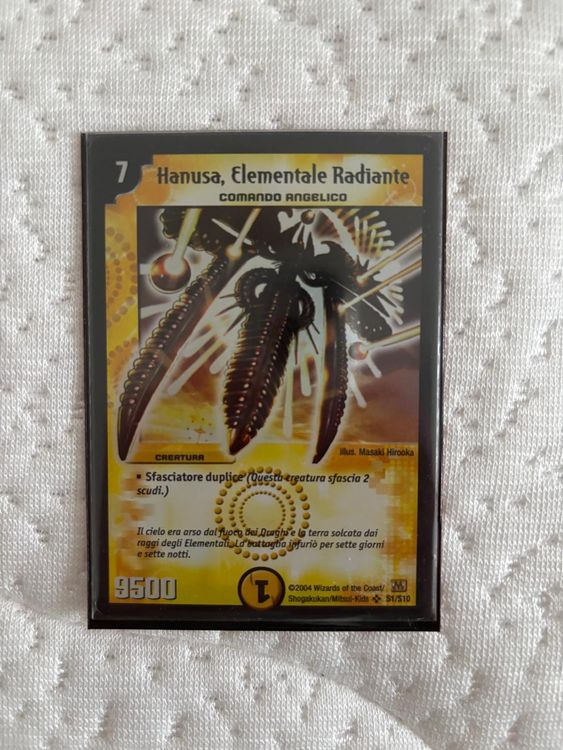 HANUSA, ELEMENTALE RADIANTE - DUEL MASTERS (Neu (gemäss Beschreibung ...
