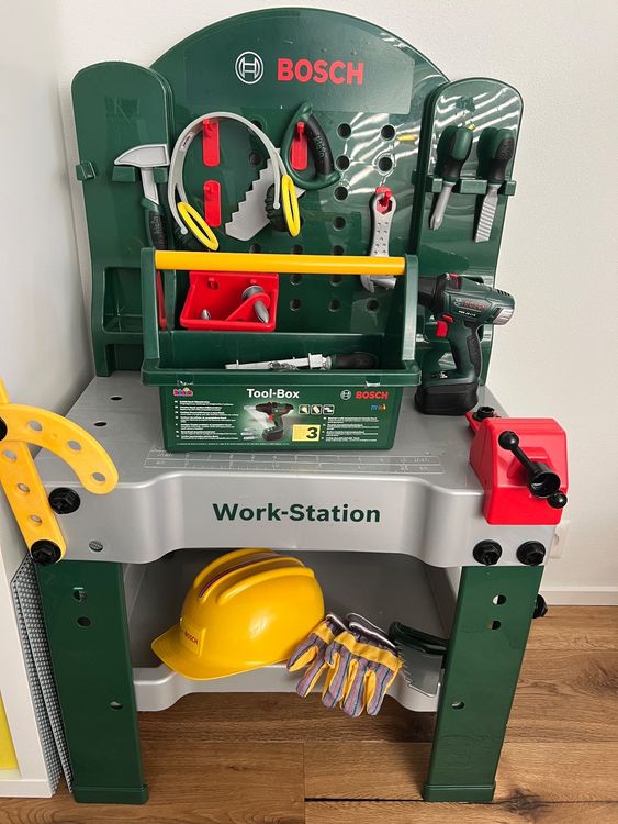 Bosch Work-Station Werkbank Kinder | Kaufen auf Ricardo