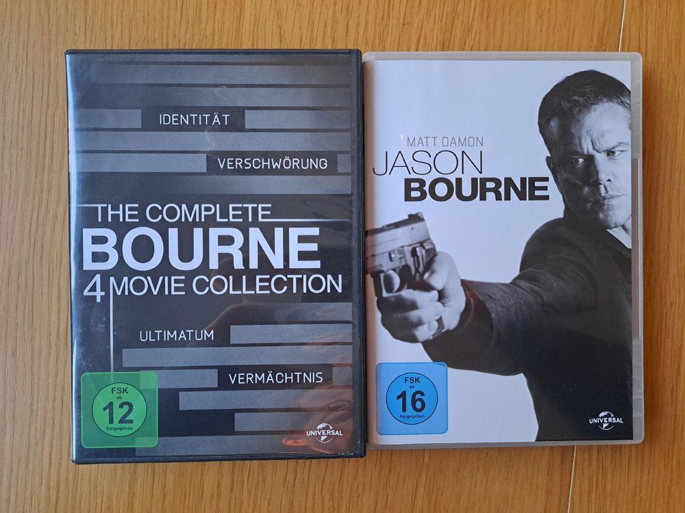 5 Bourne Filme: Collection + Jason Bourne (Gebraucht) in Winterthur für ...