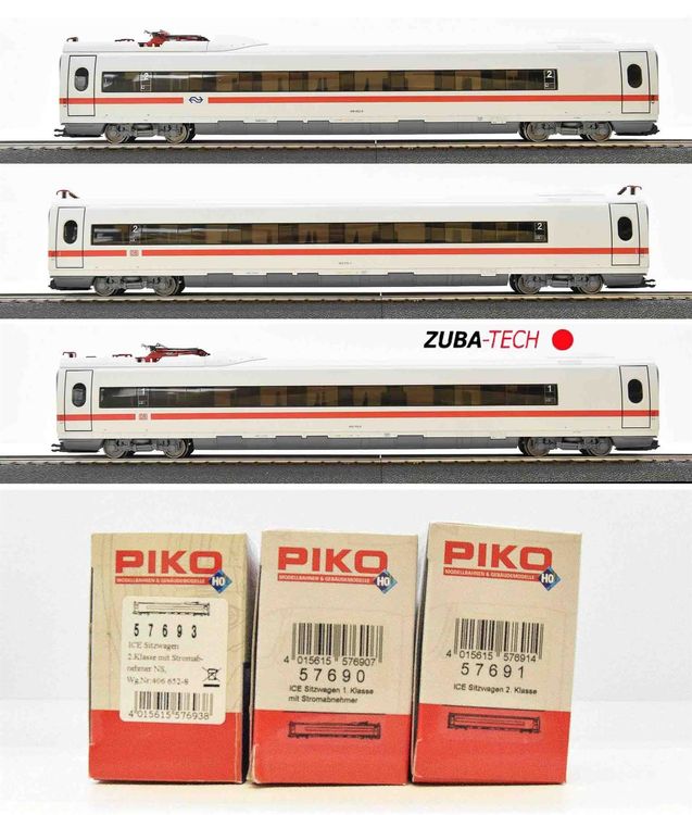Piko 3x ICE 3 Personenwagen NS H0 GS OVP | Kaufen auf Ricardo