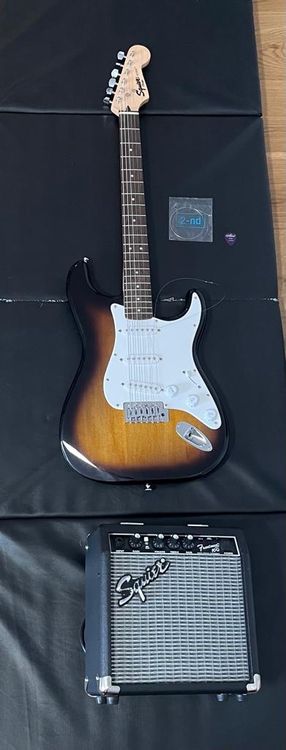 Fender Squier E-Gitarre mit Verstärker (Gebraucht) in Steckborn für CHF 80 – mit Lieferung auf ...