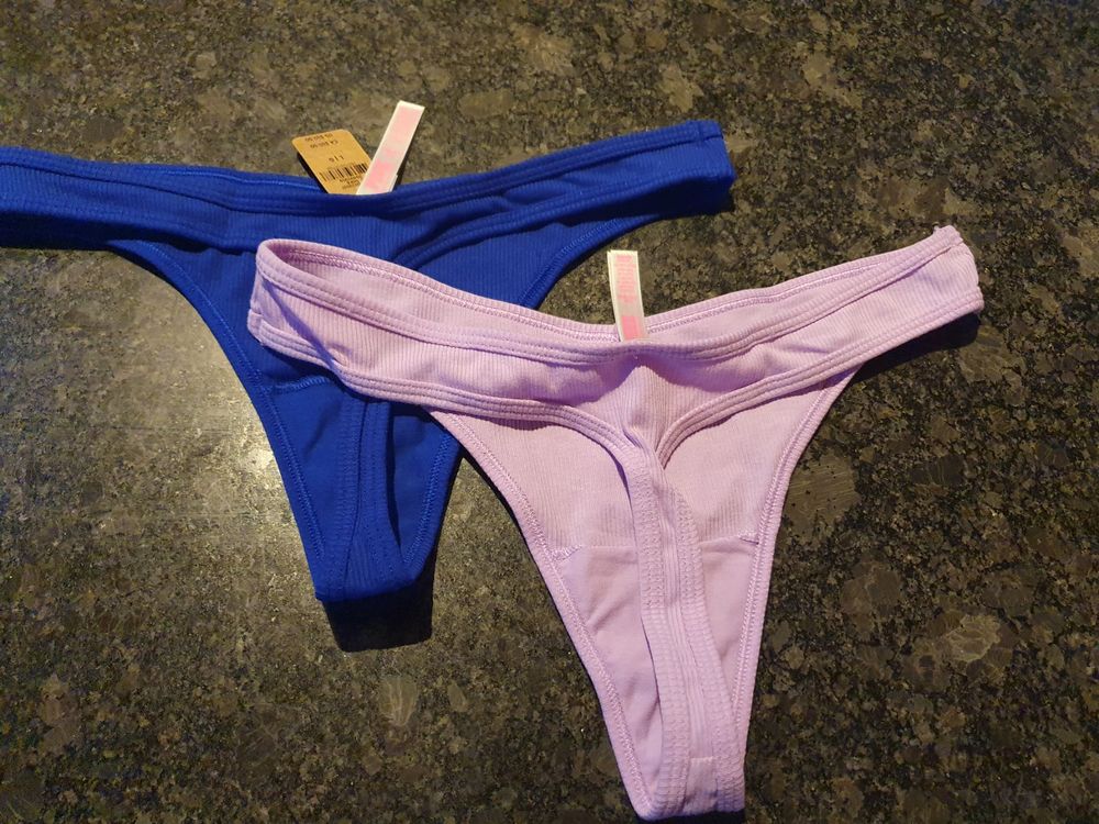 2er-Set Strings (Thong) von Victoria's Secret / Pink, L | Kaufen auf ...