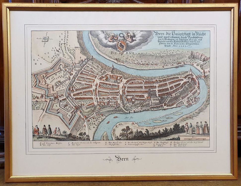 Plan von Bern, Merian | Kaufen auf Ricardo