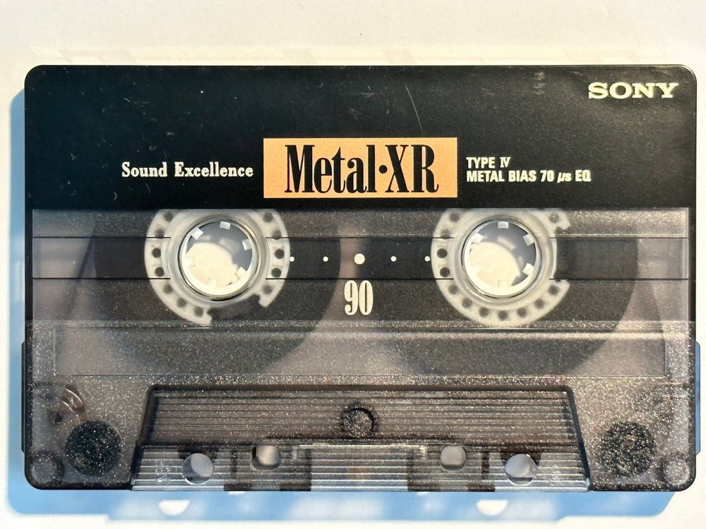 5 x Sony Metal XR 90, neu und versiegelt, gleiche Charge | Kaufen auf ...