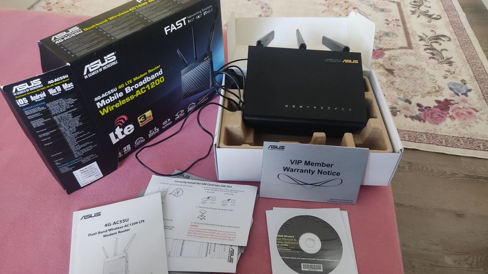 Asus 4g Dual-Band Wireless AC1200 LTE Modem mit SIM Slot | Kaufen auf ...