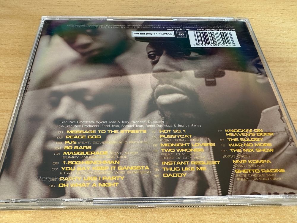 Wyclef Jean – Masquerade | Kaufen auf Ricardo