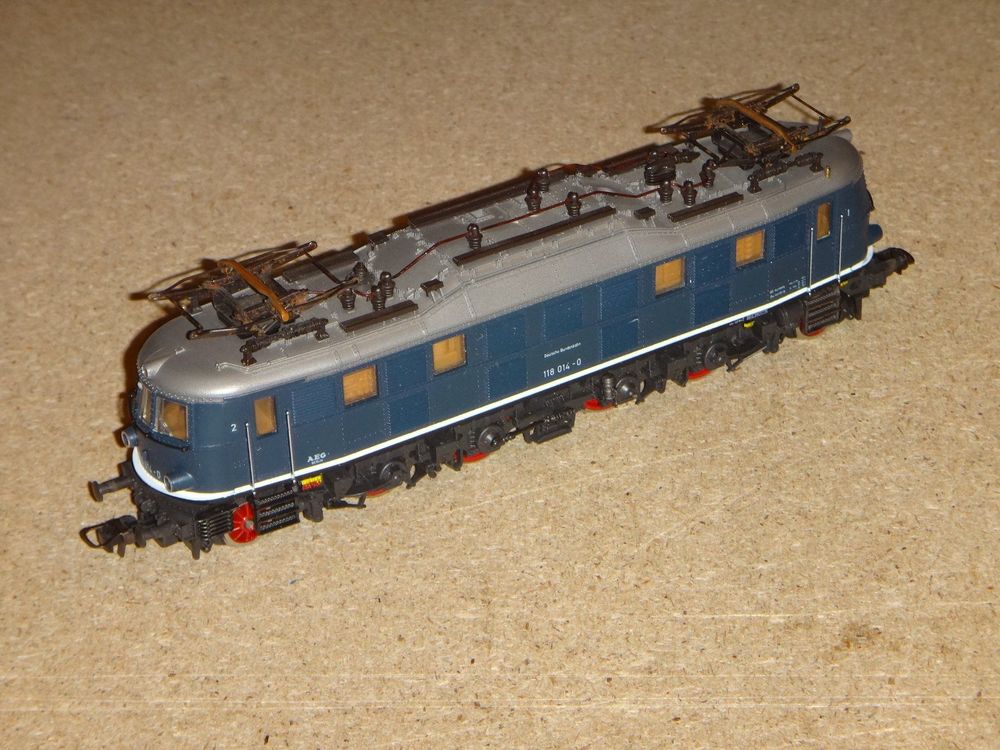 Roco : E- Lok BR 118 der DB ,DC,analog (Gebraucht) in Märwil für CHF 28 ...