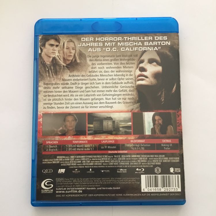 📀 Walled In Mauern der Angst Blu Ray📀 (Neu (gemäss Beschreibung)) in Blauen für CHF 6.9 – mit ...