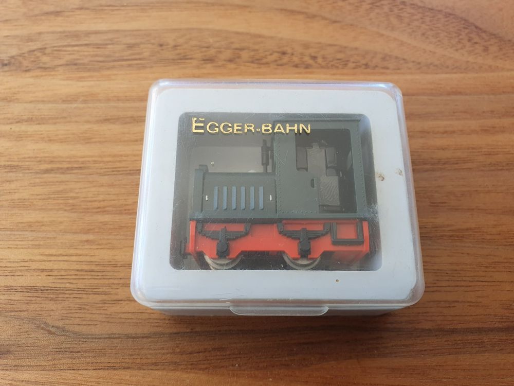 EGGER-BAHN 101 Feldbahn Diesellok H0e in OVP, SWISS MADE | Kaufen auf ...