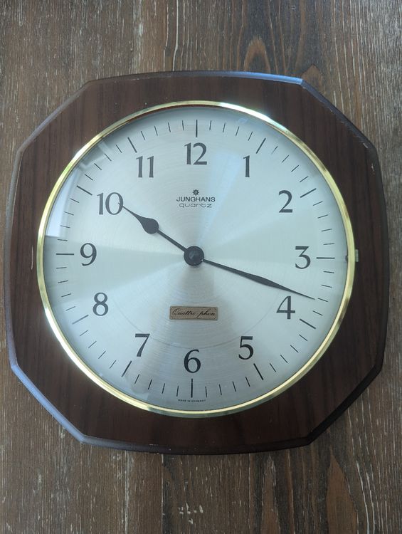 Vintage Junghans Quartz Wall Clock, Retro Design (Gebraucht) in ...