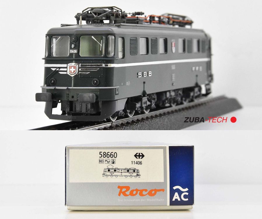 Roco 58660 E-Lok Ae 6/6 Kantonslok SBB H0 WS mit OVP | Kaufen auf Ricardo