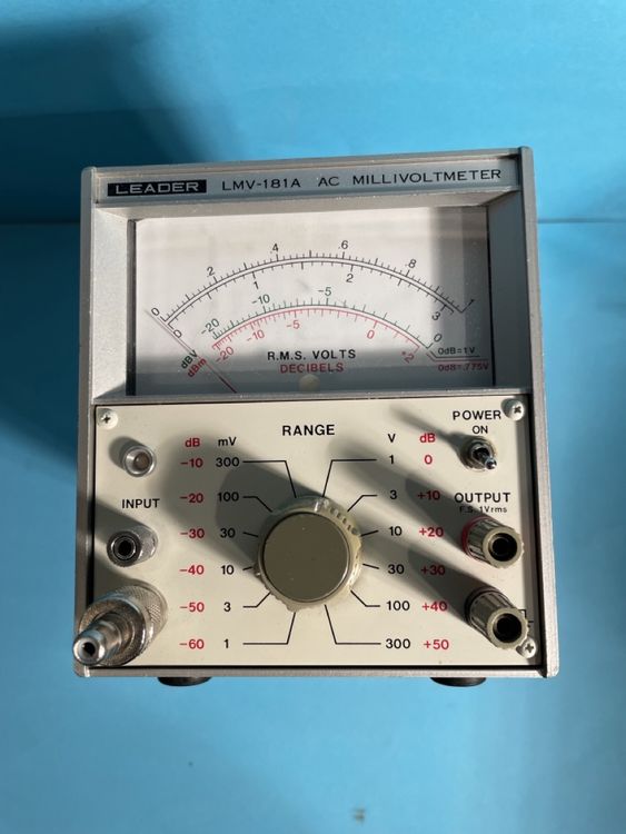 AC Millivoltmeter Leader LMV-181A | Kaufen auf Ricardo