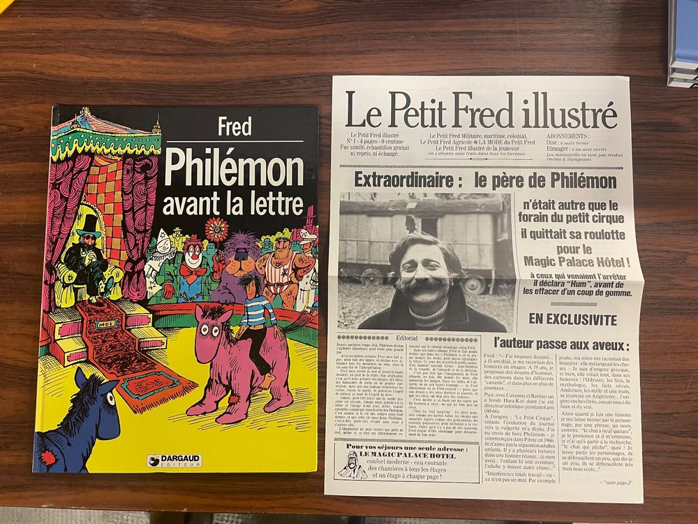Fred Philémon Avant la Lettre EO +Le petit Fred Illustré | Kaufen auf ...