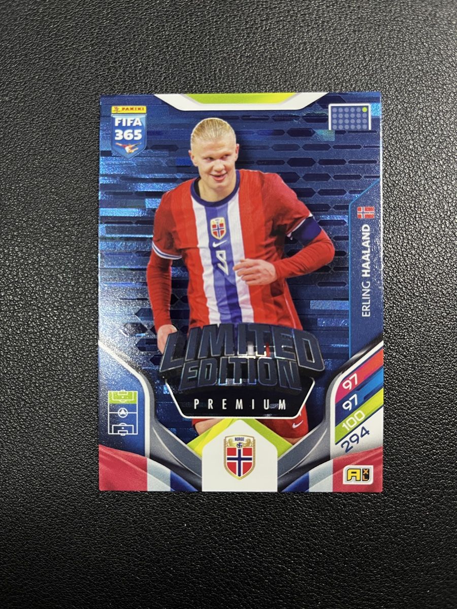 Panini Adrenalyn XL 2025 Erling Haaland Limited Edition (Neu (gemäss ...
